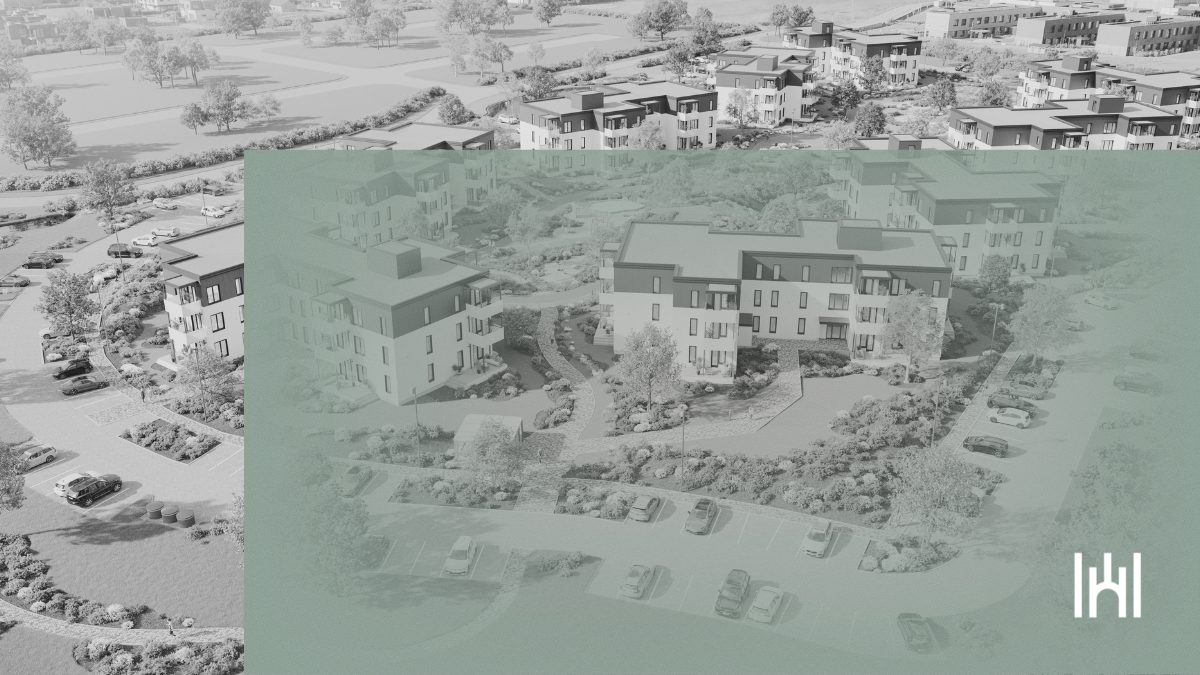 New apartment block in Saliena, Turaidas Street is being developed with ...